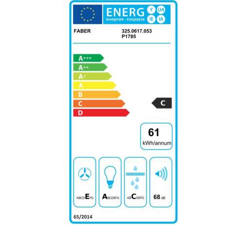 Faber NICE LED SRM X/V NS A90 komínový digestor | Nay.sk
