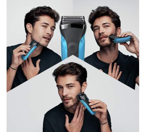 Braun Series 3 310BT čierno modrý holiaci strojček | Nay.sk