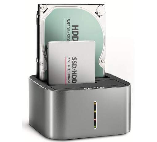 Axagon ADSA-DC Dual Clone SSD/HDD externá dokovacia stanica | Nay.sk Axagon ADSA-DC Dual Clone SSD/HDD externá dokovacia stanica | Nay.sk